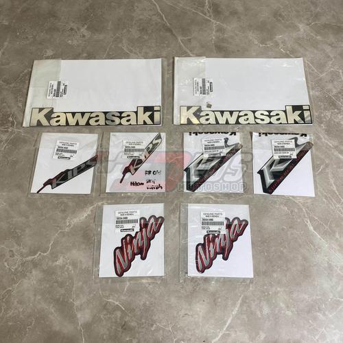 Jual Stripping Ninja RR Hitam 2009 100% Original / Sticker Stiker ...