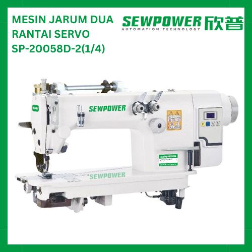 Jual MESIN JARUM DUA RANTAI SERVO SP-20058D-2 (1/4) - Kab. Bandung - PT.SEWPOWER INDONESIA ...