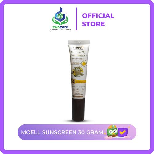 Promo Moell Physical Sunscreen Anak & Bayi SPF 50+ (PA++++) 30 gr - Kota Medan - TWOCARE x ...