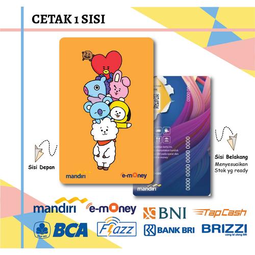 Jual E-MONEY ETOLL DESIGN ANIME BT21 RJ CHIMMY MANDIRI BCA BNI BRI - 1 ...