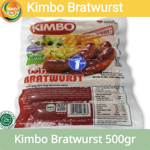 Jual Bratwurst kimbo / sosis bakar / Kimbo Sosis Sapi Bratwurst isi 6 ...