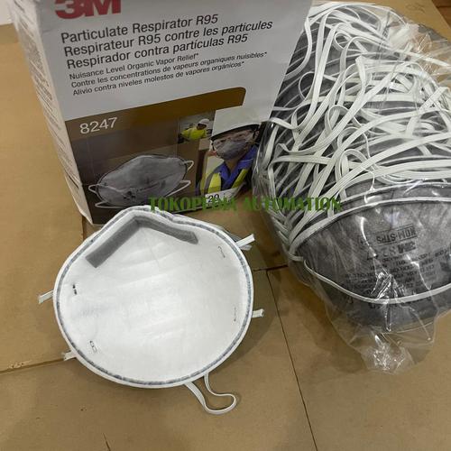 Jual Masker 3M R95 8247 ORIGINAL SATUAN DAN PER BOX - 1BOX - 1 PCS ...