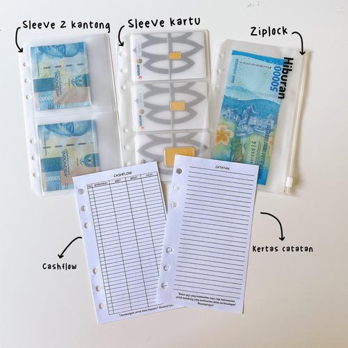 Jual Isian binder A6 cashflow ziplock catatan keuangan - Kota Bandung ...