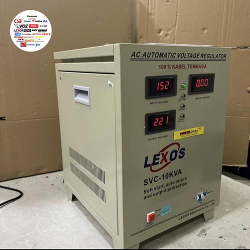 Jual Stabilizer Listrik Rumah SVC 10 KVA / 10000 va. Lexos ST 10000 SD ...
