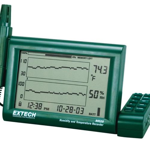 Jual Humidity and Temperature chart Recorder merek Extech model RH520B ...