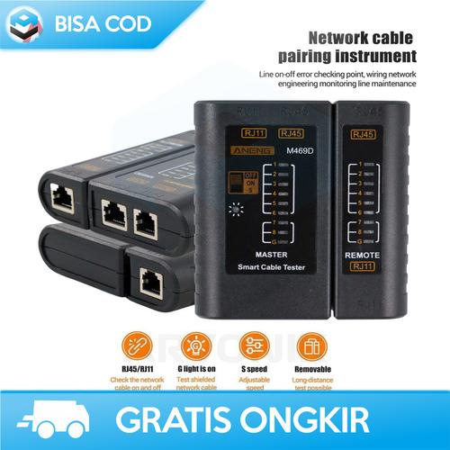 Jual LAN TESTER ANENG KABEL JARINGAN TRACKER RJ45 RJ11 PENGUJI UTP STP ...