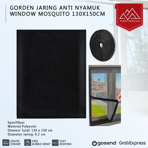 Jual Gorden Jaring Anti Nyamuk Window Mosquito Net Mesh Kawat Tirai ...