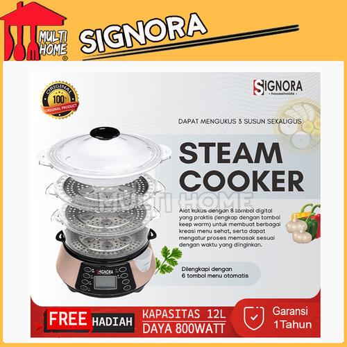 Promo Signora Steam Cooker / Steamer kukus sterilizer memanaskan ...