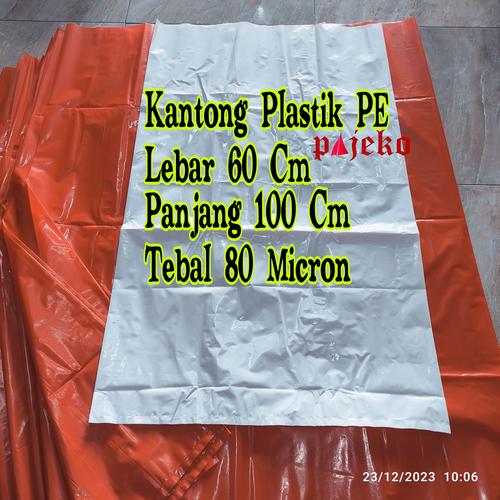 Jual Kantong Plastik Sampah Putih Susu 60 x 100 Cm Tebal 80 Micron - Kota Tangerang - Julie ...