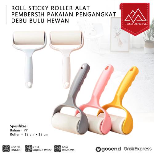 Jual Roll Sticky Roller Alat Pembersih Pakaian Pengangkat Debu Bulu ...