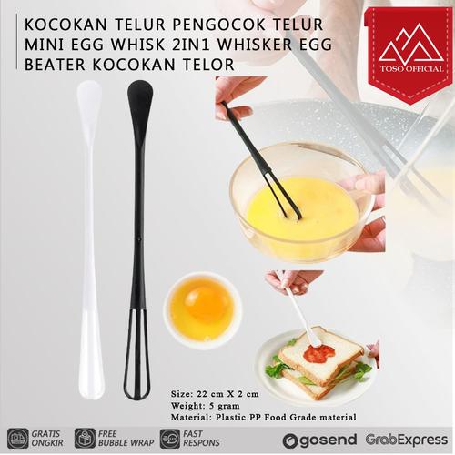 Jual Kocokan Telur Pengocok Telur Mini Egg Whisk 2in1 Whisker Egg ...