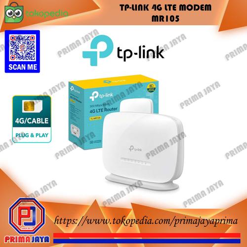 Jual TP-LINK Wireless N 4G LTE Router TL-MR105 300Mbps GSM Modem Tp ...