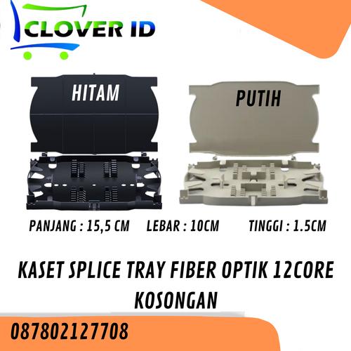 Jual KASET SPLICE TRAY FIBER OPTIK 12CORE KOSONGAN - Hitam - Kab ...