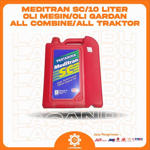 Jual MEDITRAN SC/10 LITER OLI MESIN/OLI GARDAN ALL COMBINE/ALL TRAKTOR ...