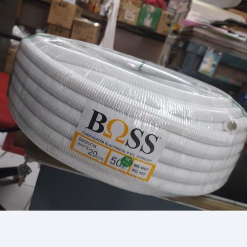 Jual Flexibel 20mm merk BOSS putih original, ini harga per 1 meter ...