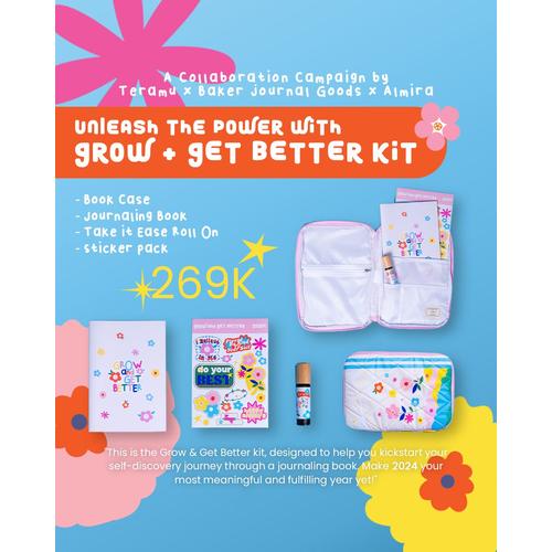 Jual Teramu X Baker Journal Goods X Almira Collaboration Grow & Get ...