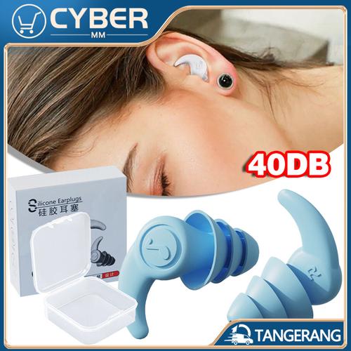 Jual Earplug 3 Layer Deep Sleep Earplug Silikon Nano Ear Plug Peredam ...