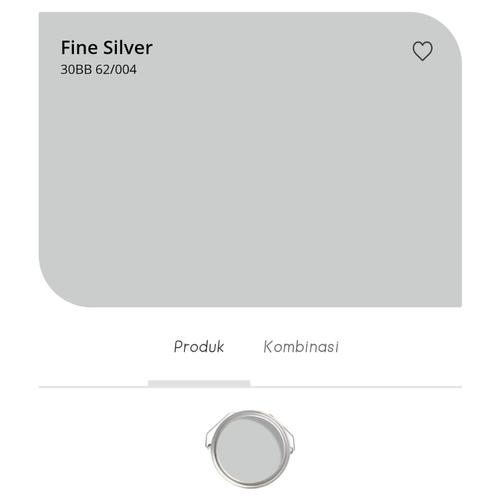 Jual CAT TEMBOK DULUX CATYLAC - FINE SILVER 30BB 62/004 - WEATHERSHIELD ...