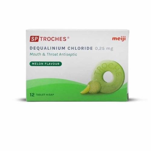 Jual Tablet Hisap SP Troches Meiji 12 Tablet - Obat Mulut/ Tenggorokan ...
