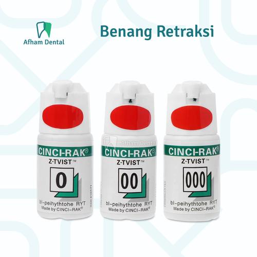 Jual BENANG RETRAKSI / RECTATION CORD GINGIVAL / GINGIVA / GUSI GIGI ...