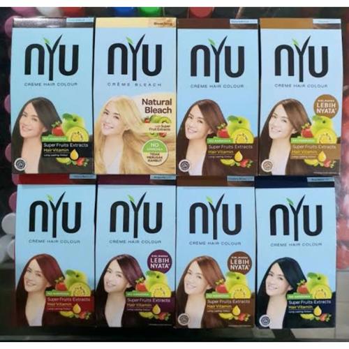 Promo NYU Creme Hair Colour / Semir Rambut / Pewarna Rambut - Bleaching ...