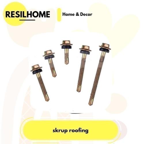 Jual baut skrup roofing kayu drat kasar ukuran 2,5 inch 6,5 cm - Kota ...