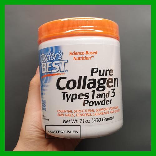 Jual Doctor’s Best Pure Collagen Types 1 and 3 Colagen Powder Bubuk ...