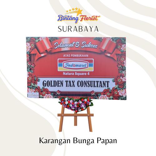 Jual Karangan Bunga Papan Cetak Banner Bunga Nikah Grand Opening ...