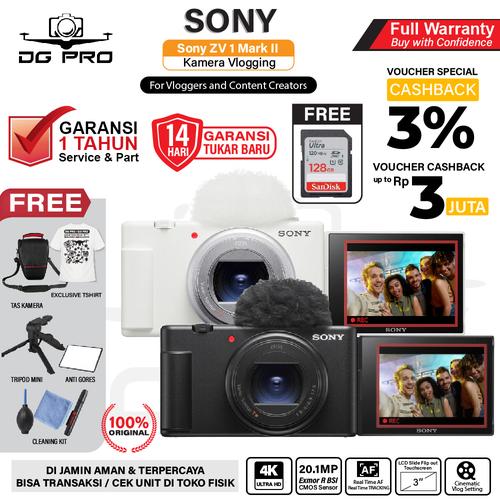 Jual Sony ZV1 II Vlogging Camera ZV-1 Mark 2 Sony Z V1 2 ZV1II Resmi ...