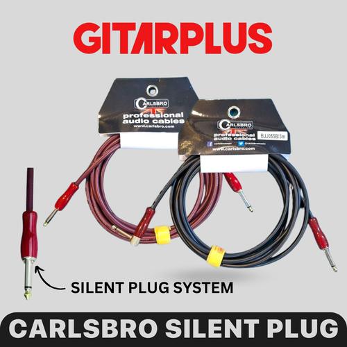 Jual CARLSBRO BJJ SILENT PLUG Instrument Cables | Kabel Jack Jek TS ...