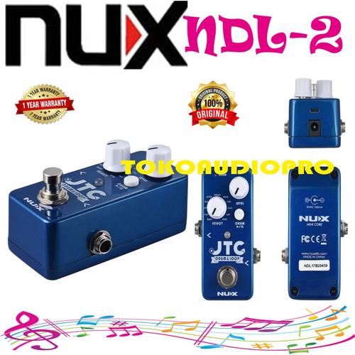 Jual Nux Mini Core JTC 24-Bit Drum & Loop Pedal NDL-2 NDL2 - BUBBLEWRAP - Jakarta Pusat ...