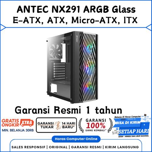 Jual CASING ANTEC NX291 ARGB TG - FUNCION Glass Mid Tower E-ATX + 4 FAN RGB - Jakarta Pusat ...