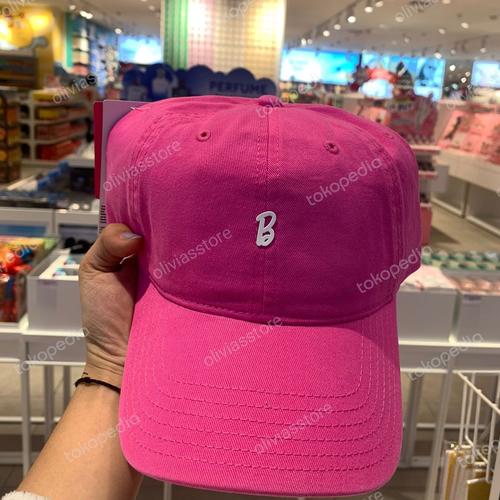 Jual topi barbie miniso singapore miniso x barbie topi cap baseball ...