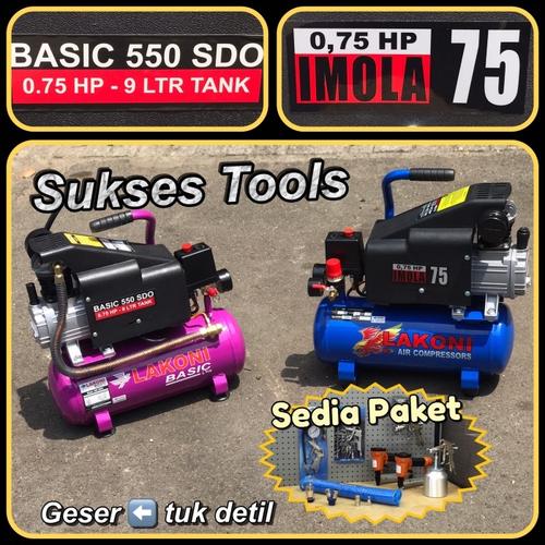 Jual Kompresor Angin Lakoni Imola 75 Imola75 Kompressor Listrik 3/4 HP ...