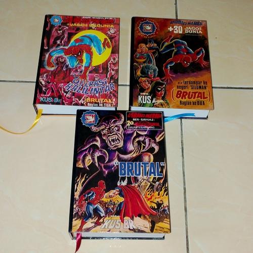 Jual komik jadul Kus Bram : Labah labah Merah - Brutal 1 2 dan 3 - Kab ...