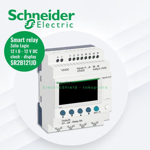 Jual SR2B121JD - Smart relay Zelio Logic compact 12 I O - 12 V DC - Jakarta Pusat ...