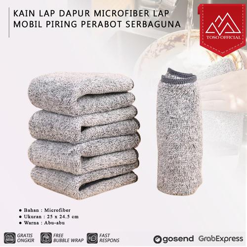 Jual Kain Lap Dapur Microfiber Lap Mobil Piring Perabot Serbaguna ...