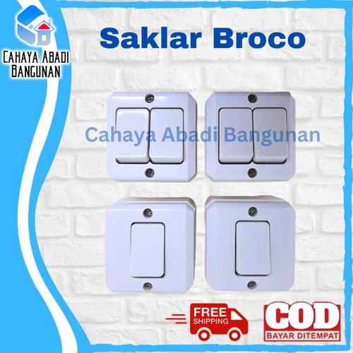 Jual SAKLAR OUTBOW OB BROCO - Saklar Engkel - Jakarta Barat - Cahaya ...