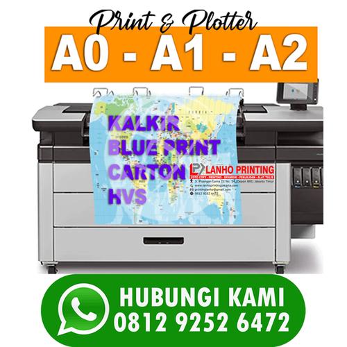 Jual Jasa Print A0, A1, A2, A3 Warna / BW Proses Cepat, Hasil Bagus ...