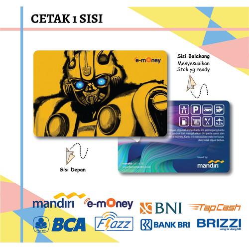 Jual KARTU EMONEY MANDIRI BCA BNI BRI Movie Bumble Bee - 1 SISI - BNI ...