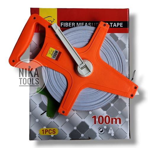 Jual Meteran Fiber PVC 100m Meter Tancap Tanah Meteran Roll - Kota ...