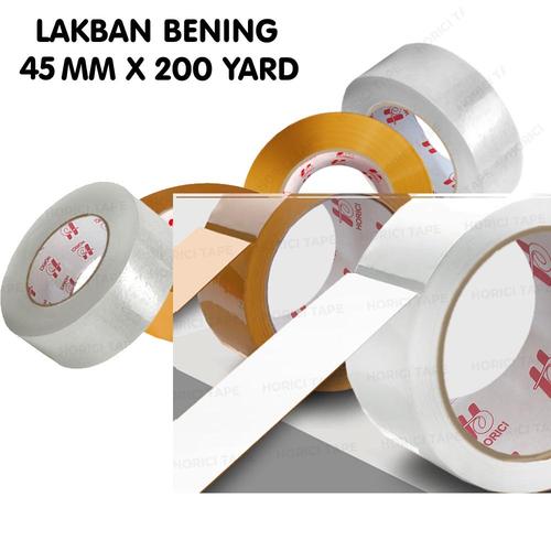 Jual Isolasi Bening 48mm x 200Yard | Lakban Bening 48 mm x 100 Yard ...