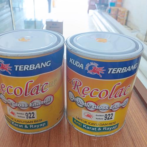 Jual Recolac cat minyak cat kayu dan besi warna kuning cerah - Kota ...