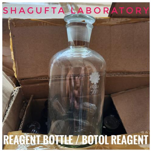 Jual REAGENT BOTTLE 500ML NARROW NECK / BOTOL REAGENT BENING 500ML ...