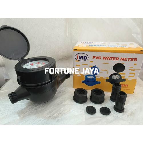 Jual METERAN AIR PVC SNI 1/2" WATER METER METERAN AIR PDAM PAM PVC SNI ...