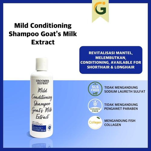 Jual Groomer Expert Mild Shampoo Shampoo Kucing Natural Goat's Milk ct ...
