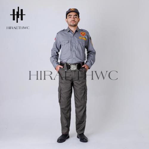 Jual Seragam Linmas Terbaru Seragam Hansip Setelan Satlinmas Abu abu ...