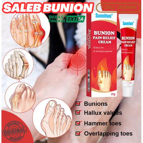 Promo Salep Rematik Bunion Pain Relief Cream Splint Jari Kaki dan ...