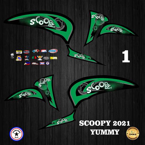 Jual Stiker Sttriping List Decal Scoopy 2021 Variasi yummy - Kab. Blora ...
