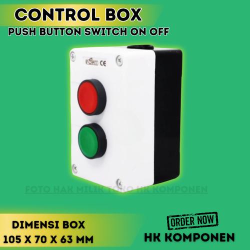 Jual Push button on off switch no nc box waterproof - Jakarta Barat ...